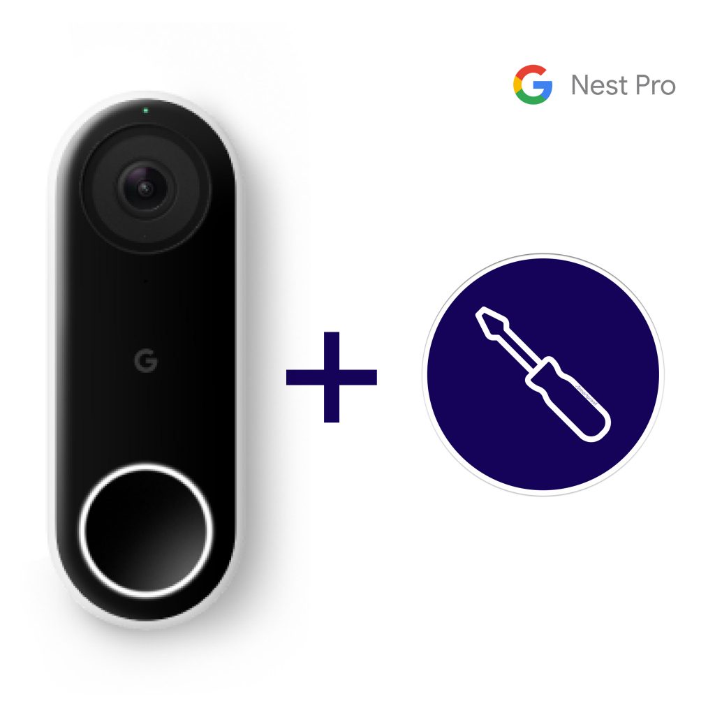 Google Nest Hello inclusief installatie - Smartproof